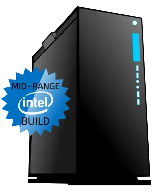 Intel Mid Range CAD PC Build Parts List - Build My PC